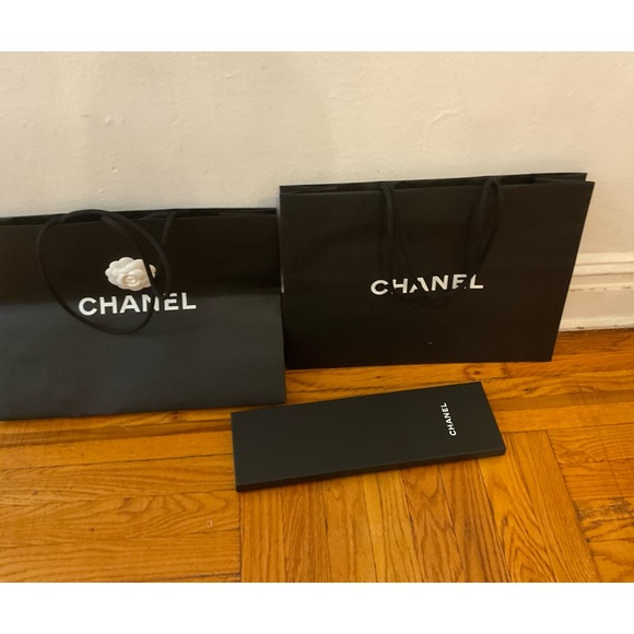 CHANEL | Accessories | Chanel Paper Bags And Box | Poshmark